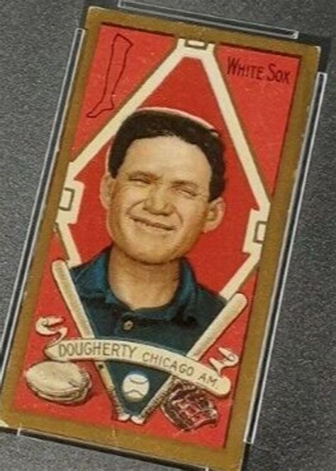 Patsy Dougherty 1911 T205 Gold Border Base Red Sock Emblem Psa 85 Price Guide Sports Card