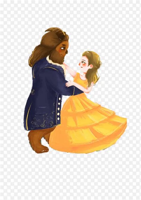 卡通美女与野兽png图片素材下载图片编号11188965 Png素材网