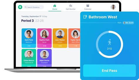 Smart Bathroom Pass Timer Control Access And Save Time