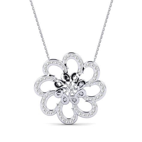 Compre Collar De Mujer Ducan En Corte Redondo 01 Quilates 9k Oro