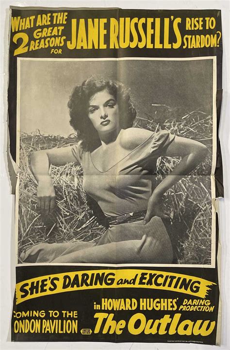 Lot 179 Howard Hughes Jane Russell The Outlaw