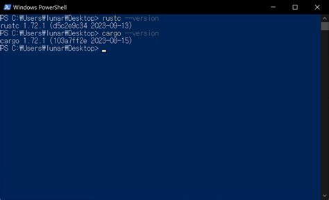 Rust Windows 10 Rust 개발 환경 설치 및 빌드 방법