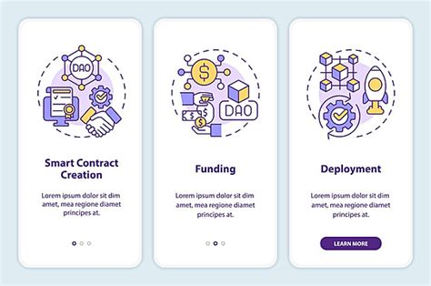 عناصر داو Onboarding نموذج شاشة تخطيط شاشة تطبيق الجوّال المتجه نسق شاشة شكل Png والمتجهات