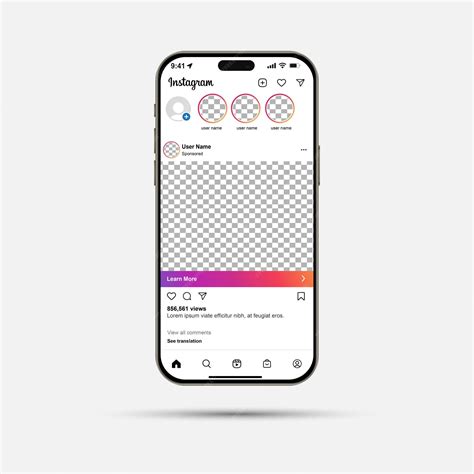 Premium Vector Editable Instagram Template