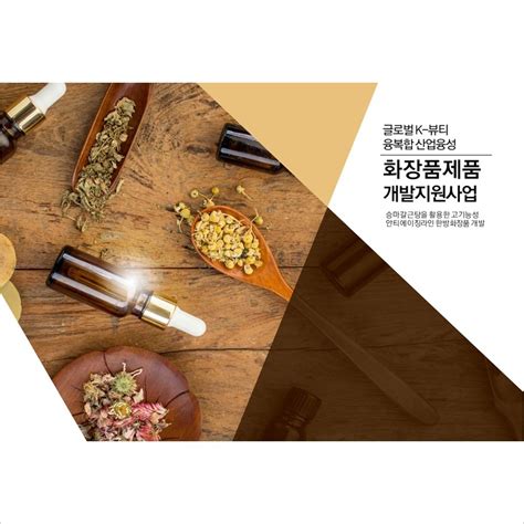 화장품 개발 지원 사업 제안서 Ppt·인포그래픽 포트폴리오 크몽