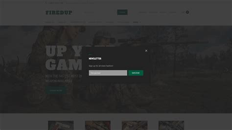 Gun Store Woocommerce Theme By Zemez Website Template 61201 Mi Wordpress Tutoriales Gratis