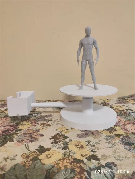 Manual Rotating 3d Scanner By Aury68 Makerworld Download Free 3d Models