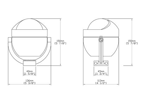 Autonautic Modell C12 001 Lifeboat Compass Toplicht