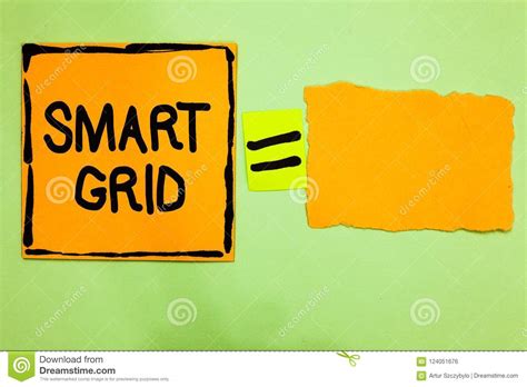 Conceptual Hand Writing Showing Smart Grid Business Photo Text Includes Of Operational And