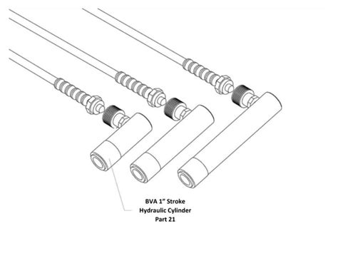 021 Bva Hydraulic Cylinder 1 Stroke Newarctech