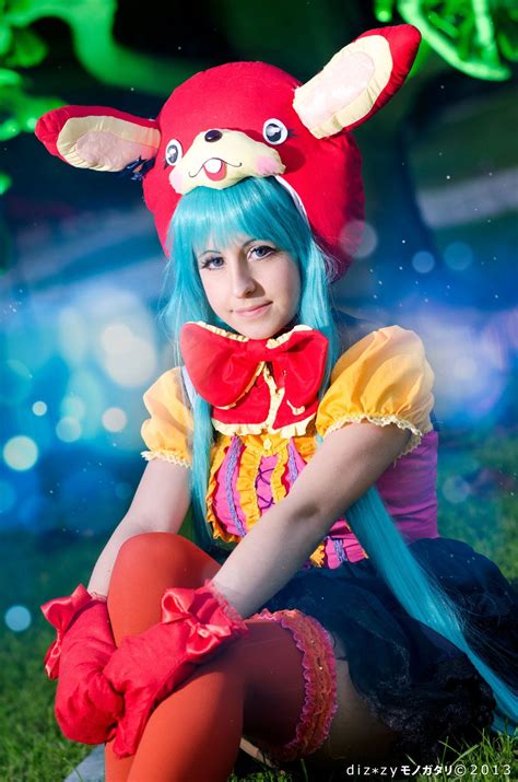 Miku Hatsune~ Vocaloid Lots Of Laugh Bunny By Shicosplay