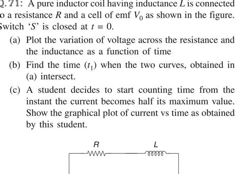 [answered] 2 71 A Pure Inductor Coil Having Inductance L Is Connected O Kunduz
