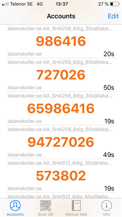 Laban Sköllermark Many Common Mobile Authenticator Apps Accept Qr Codes For Modes They Dont