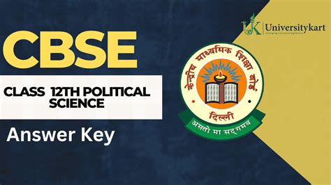 Cbse Class 12 Political Science Answer Key 2025 Pdf Solutions Analysis