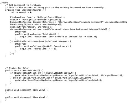 Question Create A Increment And Decrement Method To