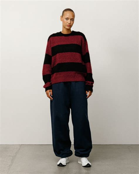 Stussy Mohair Stripe Sweater Red Price Stüssy Ireland