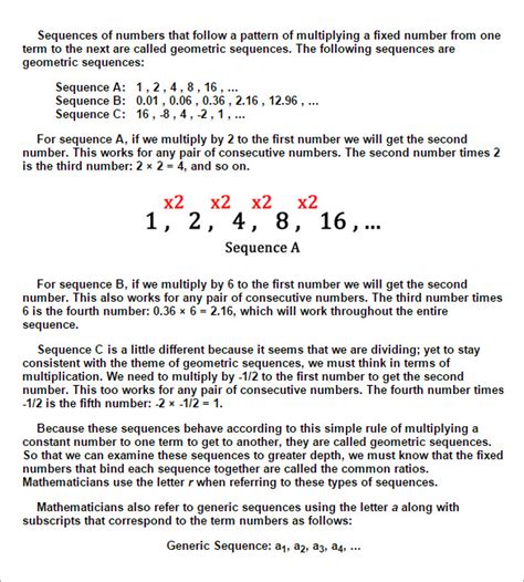 Write An Equation For The Nth Term Of Geometric Sequence 4 8 16