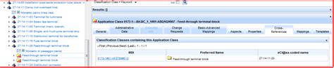 application class xml mapping eclass technischer support