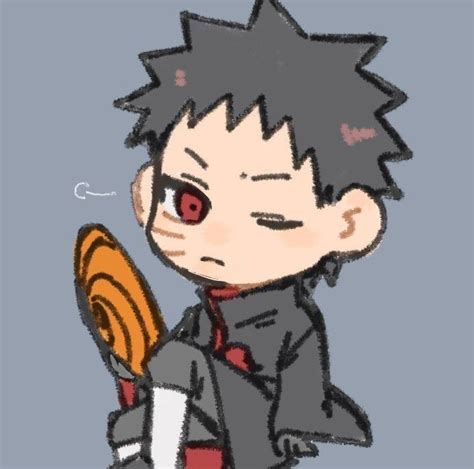 Pin De ᴍᴏᴏɴ💫 Em Obito Uchiha Personagens De Anime Chibi Kawaii Icons