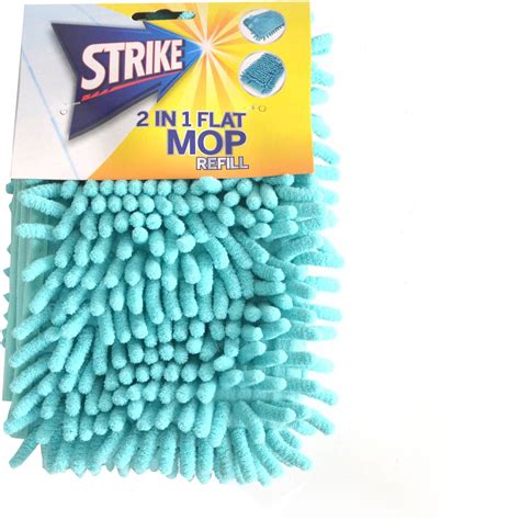 Strike Flat Mop Refill Each Woolworths