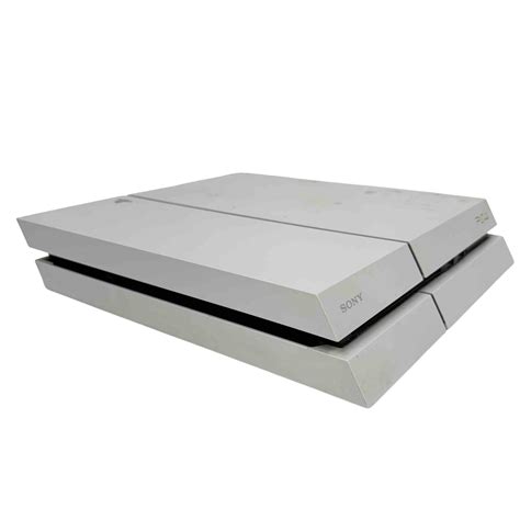 Sony Playstation 4 Glacier White 500gb Video Game Console Cuh 1115a