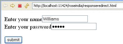 JSP Implicit Object Response
