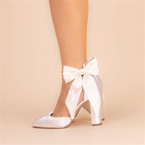 Wedding Heels With Bow 60 Photos