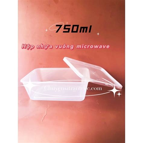 HÀng LoẠi 1 Set 10 Hộp Nhựa Vuông Microwave Kèm Nắp đựng Thực Phẩm