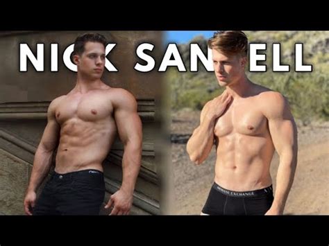 So Handsome Male Muscular Young Bodybuilder Nick Sandell Fashion