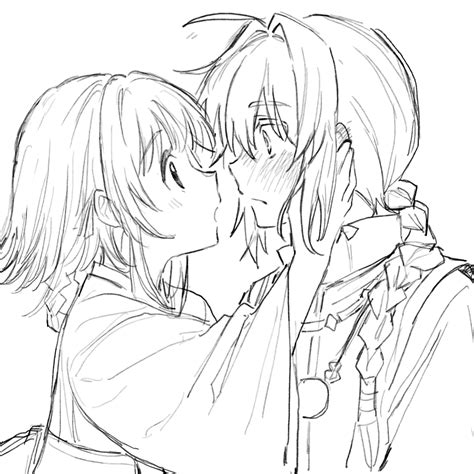 Yamato Takeru And Ogasawara Kaya Fate And 1 More Drawn By Yamabuki
