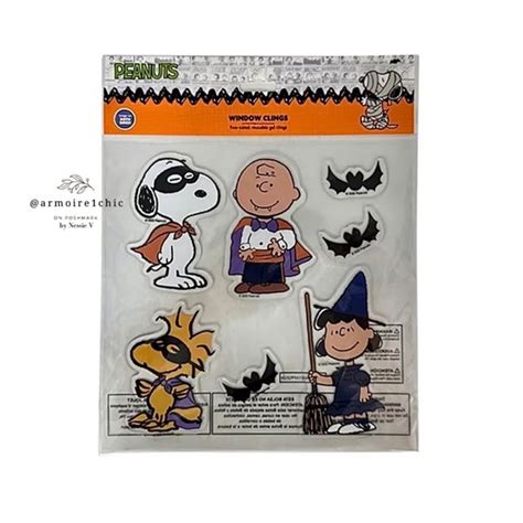 Peanuts Holiday Peanuts Halloween Classic Character Window Clings