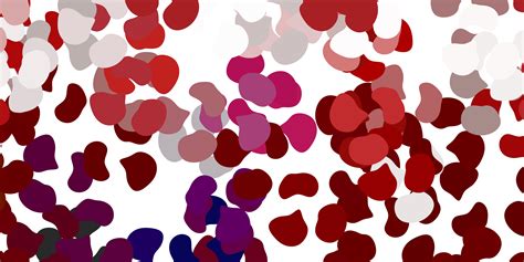 Light Red Vector Pattern With Abstract Shapes 2943293 Vector Art At Vecteezy