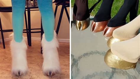Designer Creates Bizarre Hoof Shoes Youtube