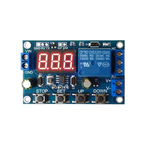 Battery Charge Discharge Module Integrated Voltmeter Undervoltage