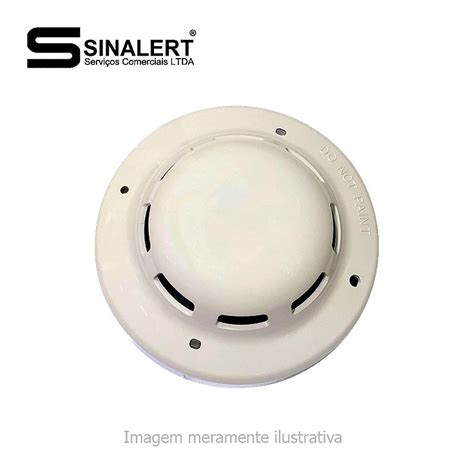 Detector De Fumaça Hochiki Alg V Endereçável Hochiki Usado Sinalert Equipamentos E
