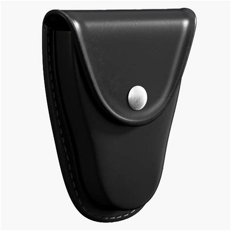 Galls Leather Closed Top Cuff Case 3d Model 29 Max Fbx Unitypackage C4d Usd Upk Ma
