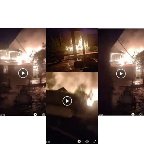 အမည်မသိ လက်နက်ကိုင်လူတစ်စုရဲ့ ဝင်ရောက်မီးရှို့ဖျက်စီးမှုကြောင့် နေအိမ