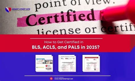 How To Get Certified In Bls Acls And Pals In 2025 Heart Start Cpr