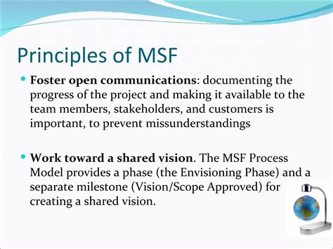 Microsoft Solutions Framework Ppt
