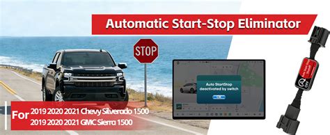Auto Start Stop Eliminator For 2019 2020 2021 Chevy
