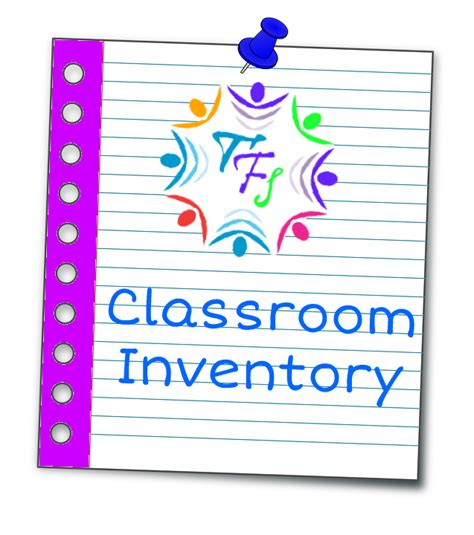 Inventory Classroom Tools For School