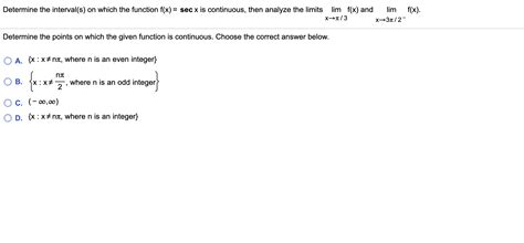 Solved Determine The Interval S On Which The Function F X Chegg