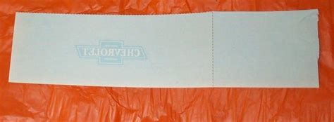 5 Nos Yenko Chevrolet Memorabilia Original Dealership Items Corvette