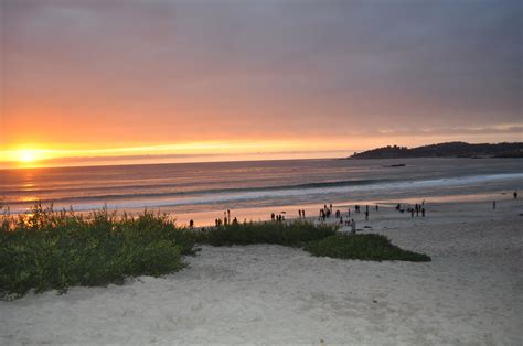 Carmel Beach Sunset In Carmel Ca Carmel California Sunset Photos