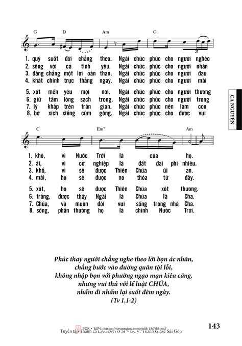 Sheet Bài Ca Trên Núi Pdf Lời And Hợp âm Nốt Nhạc