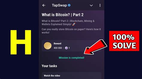 What Is Bitcoin Part 2 Tapswap Code What Is Bitcoin Part 2 Blockchain Mining