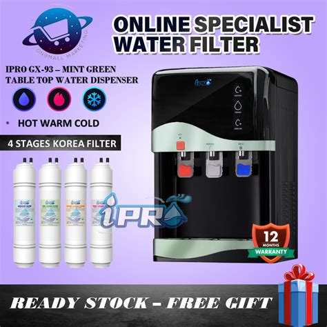 Ipro Gx 93tb Penapis Aie 3 Suhu Hot And Normal And Cold Desktop Compressor