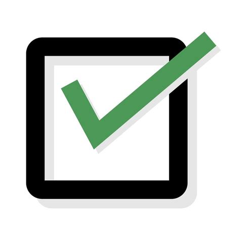 Green Light Shaded Checkbox Icon 45675878 Vector Art At Vecteezy