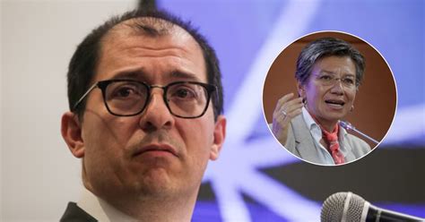 Francisco Barbosa Negó Cercanía Con Claudia López Y La Acusó De Doble Discurso No Me Alineo