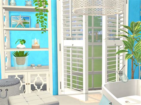 Bathroom Blue Ocean Cc Needed The Sims 4 Catalog